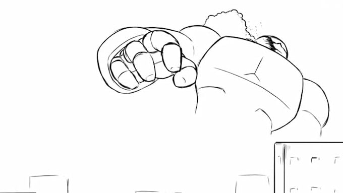 Do 2d line art animation frame by frame animation, 2d hand drawn 2d ...