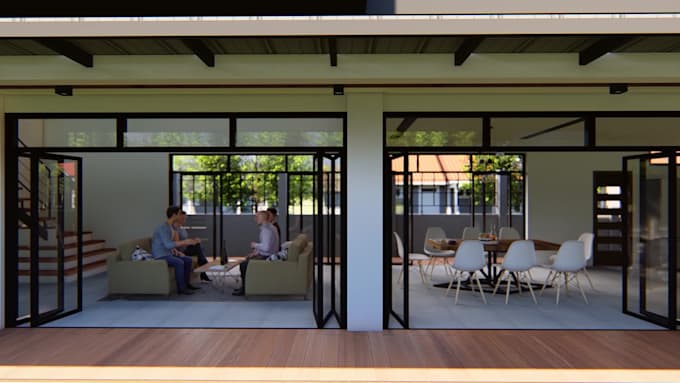 Create a high quality architectural rendering in 4k resolution by Arch ...