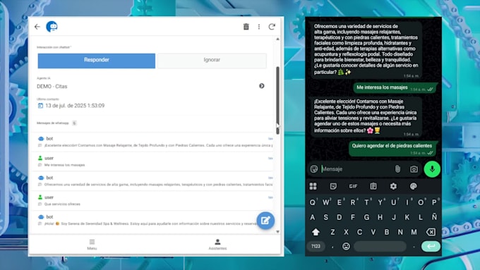Develop a whatsapp ai chatbot with openai, crm and apis by Johanschavez ...