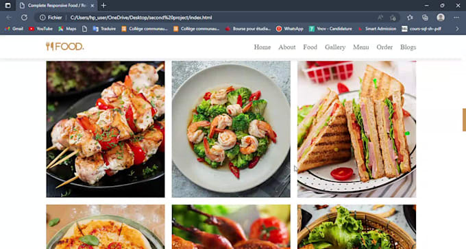 Do Front End Developement In Html Css Javascript By Ilyasblox Fiverr