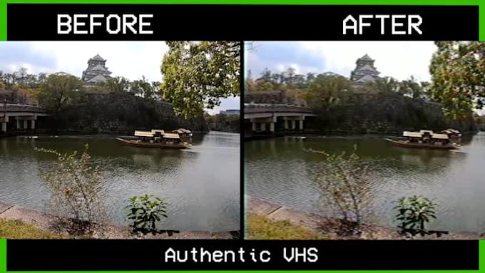Convert your video into authentic vhs with retro effects by Nero0803 ...