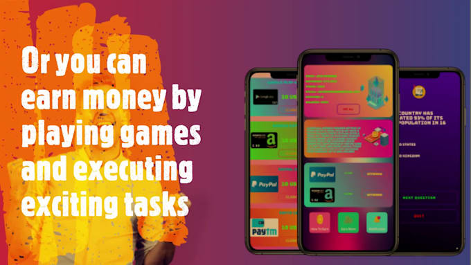 Create premium earning app with impressive ui design by Jscsskl | Fiverr