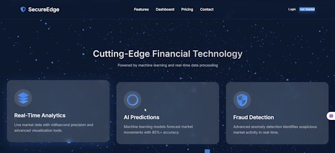 Build a futuristic website using tailwind css , js , and react by ...