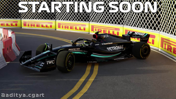 Make a 3d starting soon screen for you by Adityadube13 | Fiverr