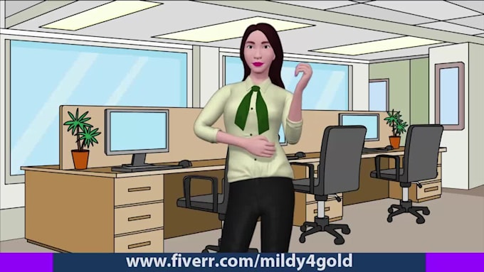 Create an animated 3d character presenter for your website by ...