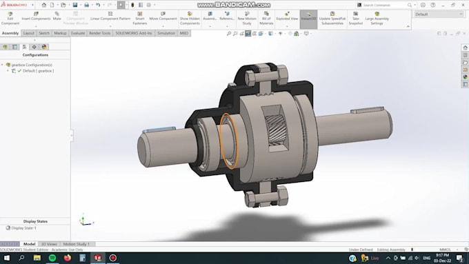 Create 3d Models And 2d Drawings Using Solidworks And