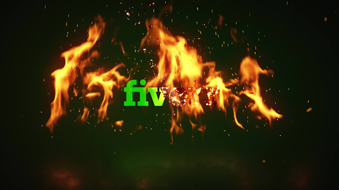 Create professional fire 3d logo animation by Xpaarkdesign | Fiverr