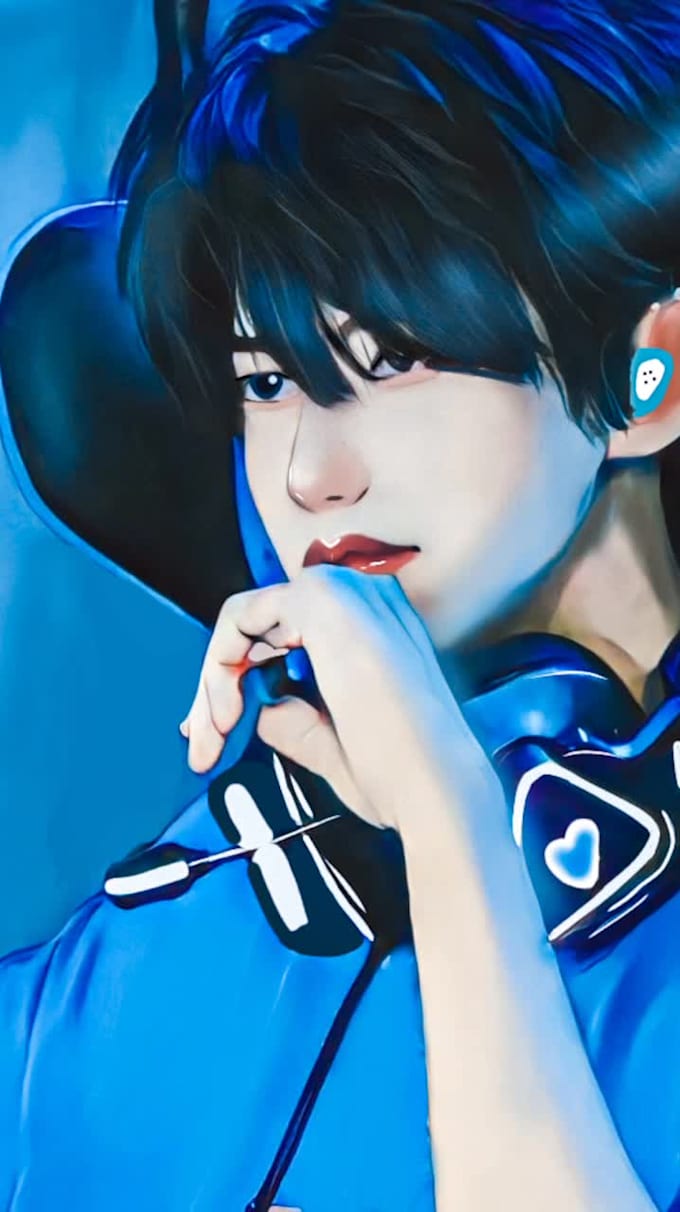 Draw vector art, anime, chibi art, form your picture by Anisahidayati77 ...