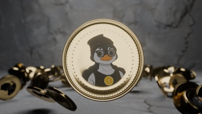 Design professional crypto, meme coin, token logo and animation by ...