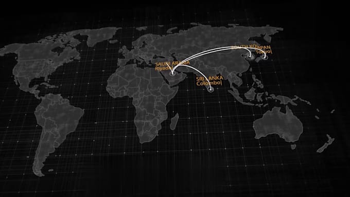 Create travel route map animation,google maps, map animation by ...