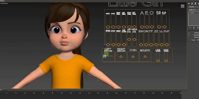Rig3d,blender 3d animate,3d character rigging,ue rig,maya,mocap,face expressions by Fmollola ...