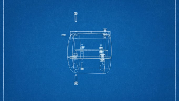 Create a 3d model and drawing prototype product for 3d printing by ...