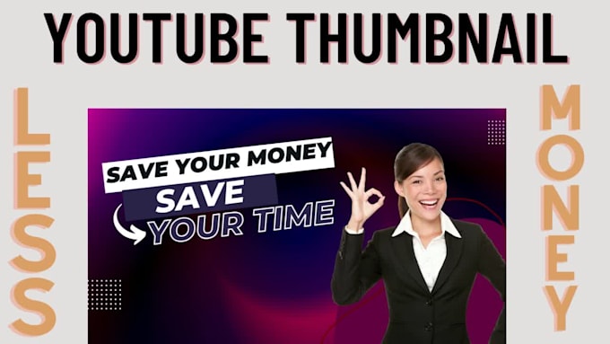 Design 3 eye catchy attractive youtube thumbnails in 24 hours by ...