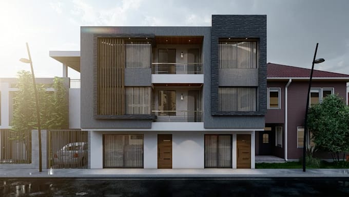 Design the 3d modeling render video for the delivery of a project by ...