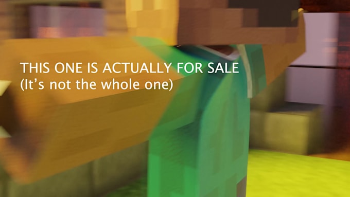 Make a satisfying minecraft falling animation by Ishimura_p | Fiverr