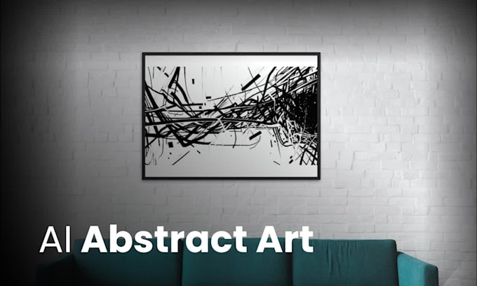 Ai generated abstract paintings for your interior decor by Tadekapic ...