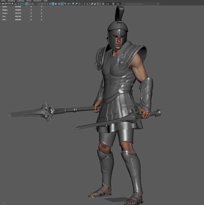 Do 3d game character, 3d game assets, 3d game animation, 3d model for ...