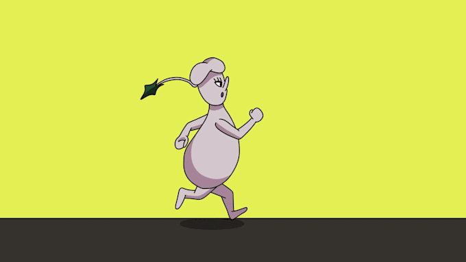 Design and create animated character loop gif for you by Watsak | Fiverr