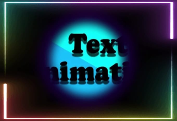 Create custom text animation,kinetic typography,3d animation by Bipiw_hasrt | Fiverr