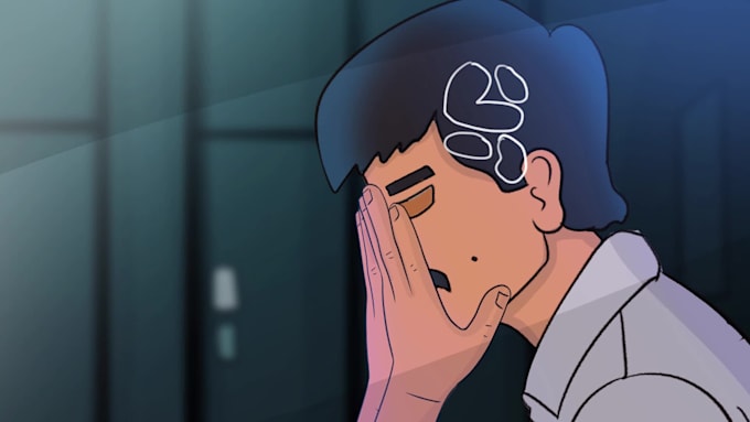 Create an amazing hand drawing 2d animated gif loop for you by ...