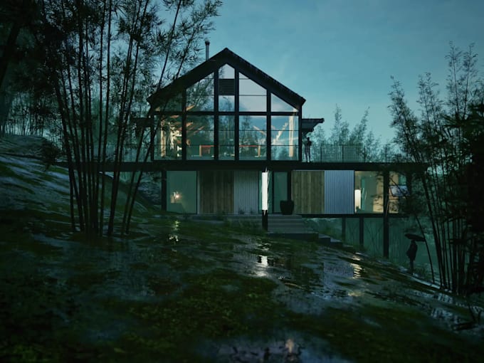 Create photorealistic architectural renders with storytelling elements by I_m_design | Fiverr