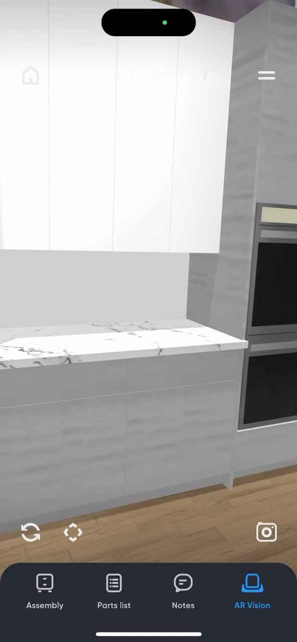 Provide a life sized 3d kitchen model for ar viewing by Arkitchendesign ...