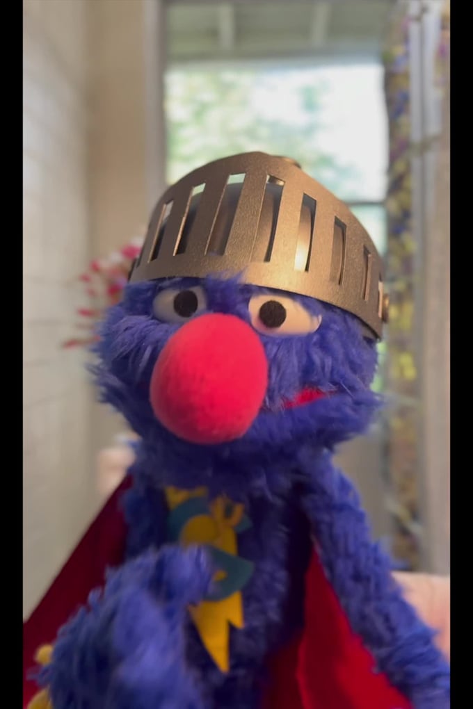 Make a personalized video for you with super grover, the count, ernie ...
