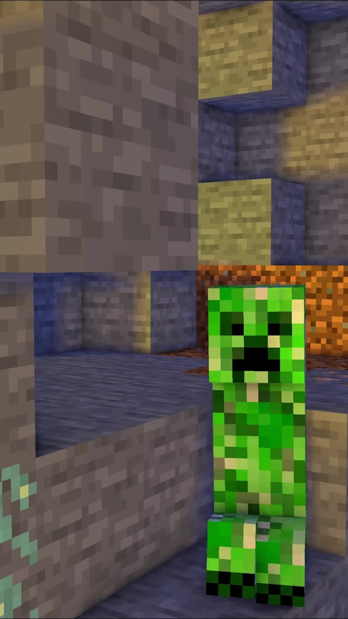 Create minecraft 3d animation by Poonaram769 | Fiverr