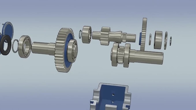 Create 3d industrial autocad animation, industrial animation, 3d animation