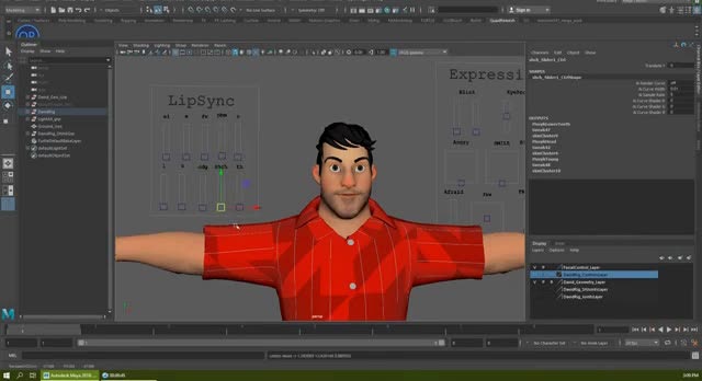 Lips sync,face expressions,arkit52 rig, rig3d for livelink, ue5 control ...