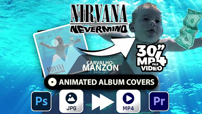 Animate album cover art by Carvalhomanzon | Fiverr