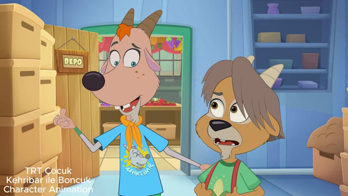 Create 2d animation in toonboom by Dilaraddemirrr | Fiverr