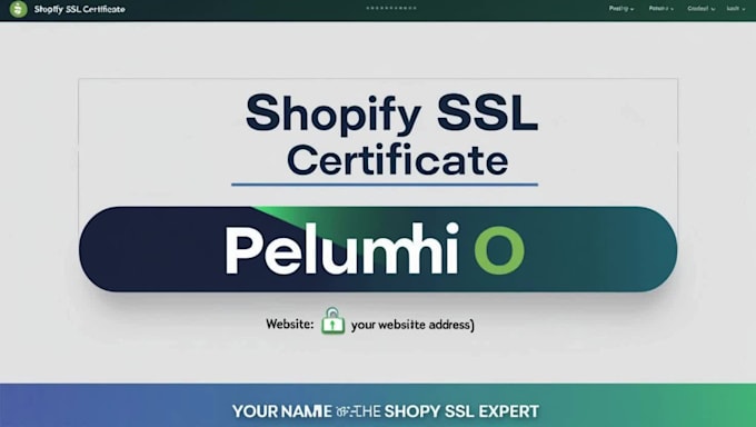 Install cruixie certificate and secure your shopify store https error, fix ssl by Pelumhi172 ...