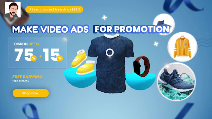 Make a promotional video animation ads product by Hendrarf123 | Fiverr