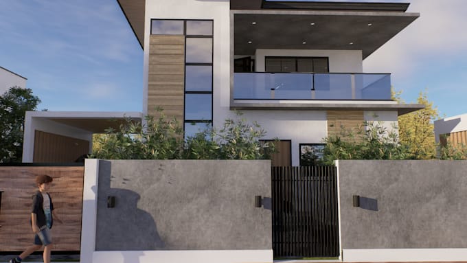 3d architecture visualization and 3d modelling by Lestergamilo | Fiverr