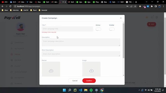 Resolve issues or make changes in your vue app by Bishantbhattara | Fiverr