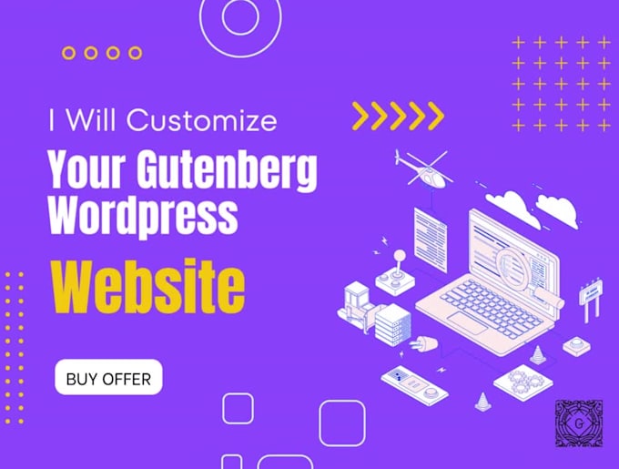 Design wordpress website with gutenberg plugin by Majenboo | Fiverr