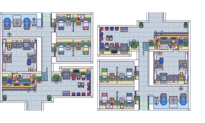 Do pixel background pixel animation 2d rpg game environment tileset ...