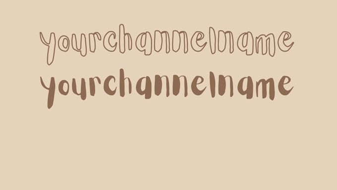 Design a minimalist youtube intro outro for you by Oats_graphics | Fiverr