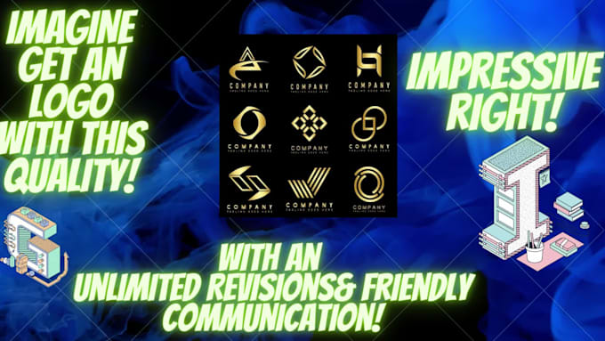 Create company logo thumbnails everything related to graphics by ...