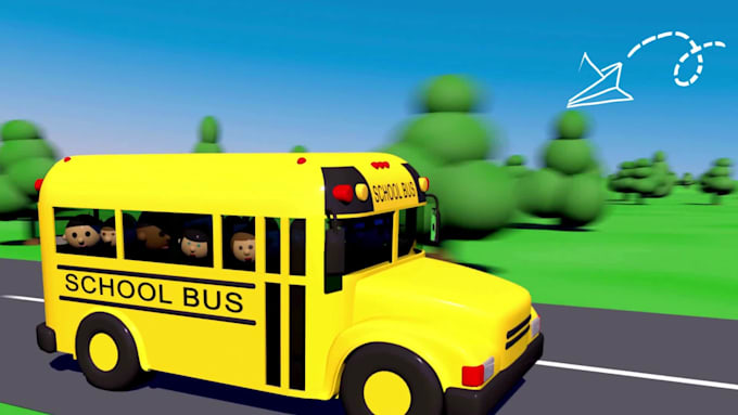 Make 3d cartoon kids music videos and 2d animations by Amadimalcolm1 ...