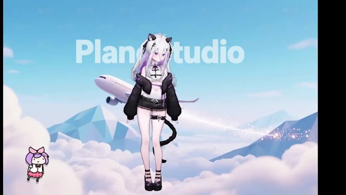 Design live2d model for vtuber video,png tuber,chibi model,vtuber pfp ...