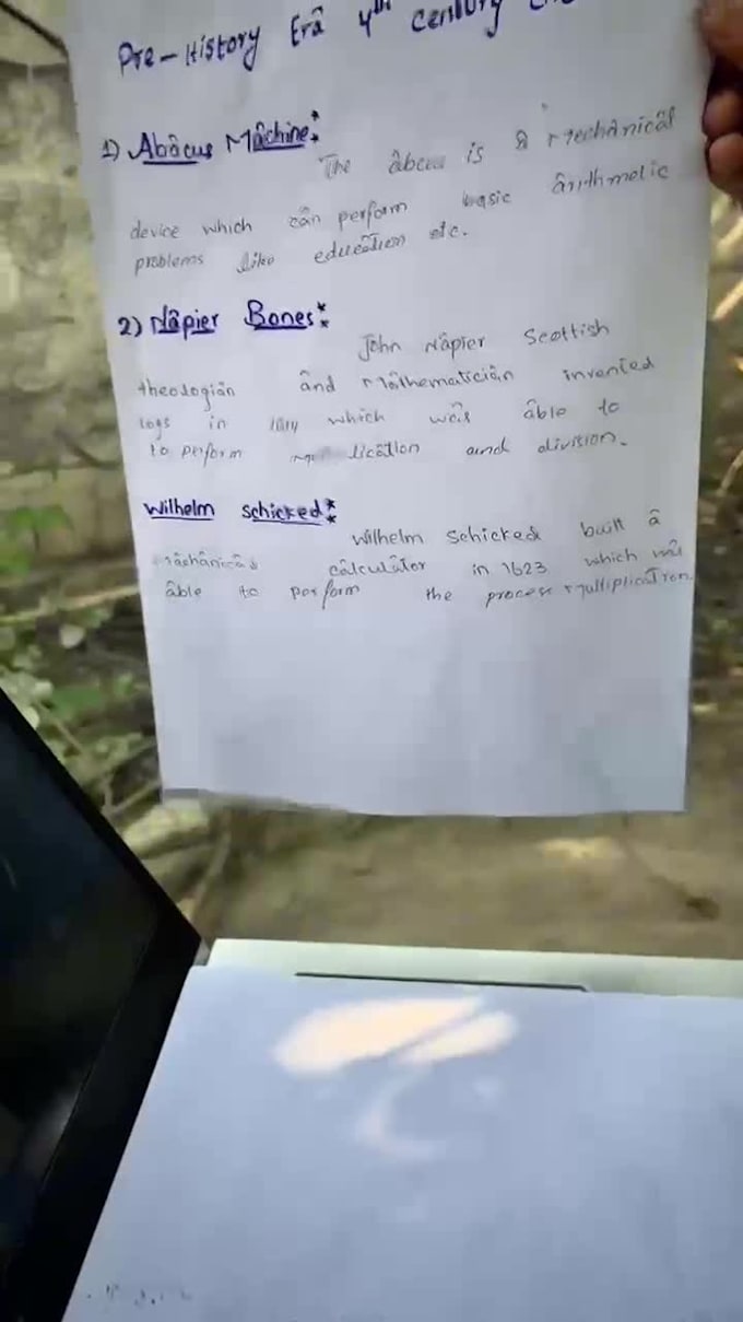 Write hand written letters notes and assignments by Realanas4 | Fiverr