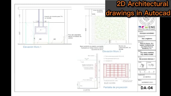 Convert your hand sketches or old pdf files into autocad by Sol_torre | Fiverr