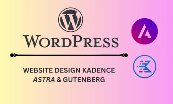 Design wordpress website using kadence theme generatepress by Zar_yab ... Design wordpress website using kadence theme generatepress by Zar_yab ...