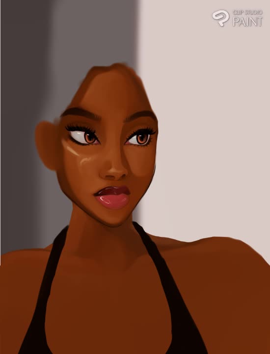 Draw a realistic digital portrait of an animated character by Rakiakdr ...