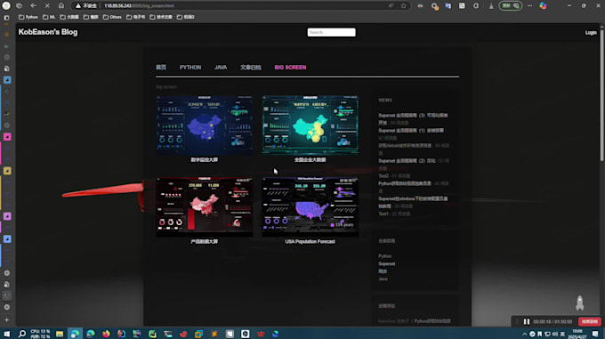 Do your data visualization with python tableau superset and excel by Kobeason | Fiverr