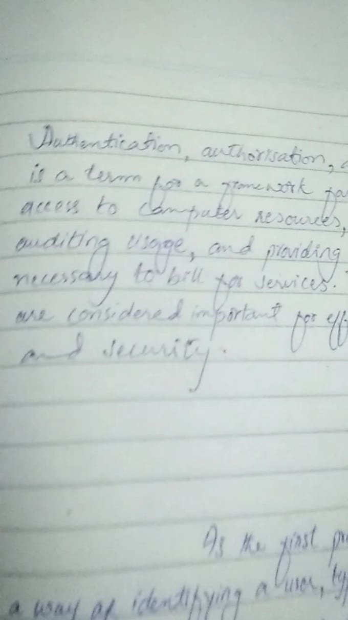 Write down any thing in beautiful, cursive hand by Hinasajjad621 | Fiverr