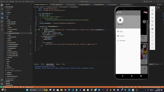 Develop an android app with flutter and aws or firebase by Ciphernomad | Fiverr
