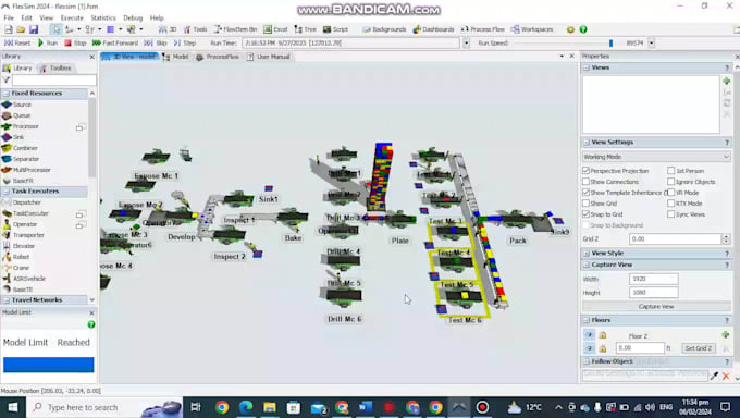 Do simulation and modeling on flexsim and simio by Engr_hifza2232 | Fiverr